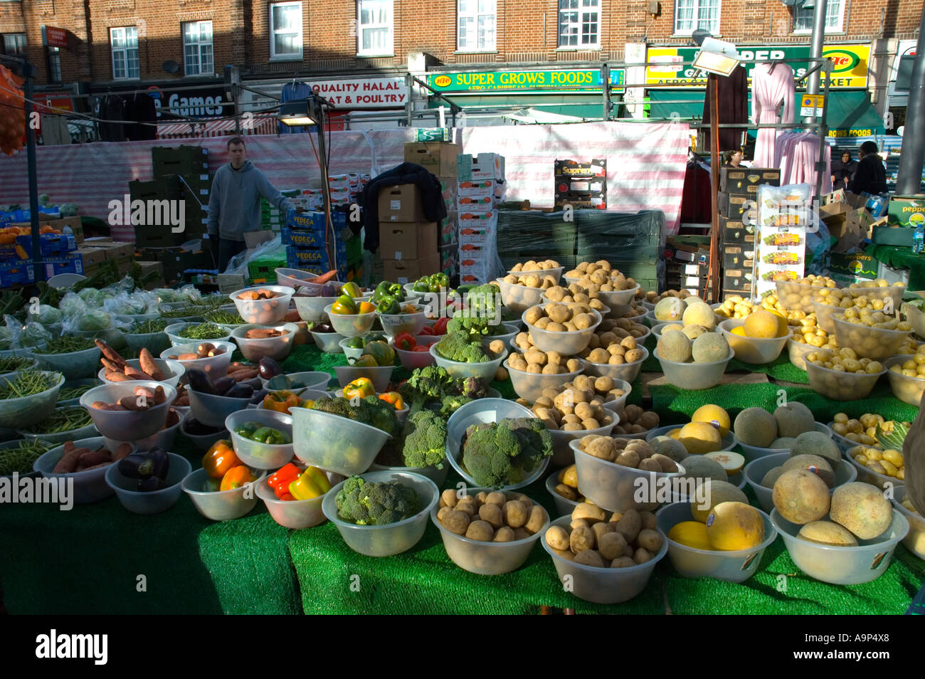 Walthamstow Market East London England High Resolution Stock ...