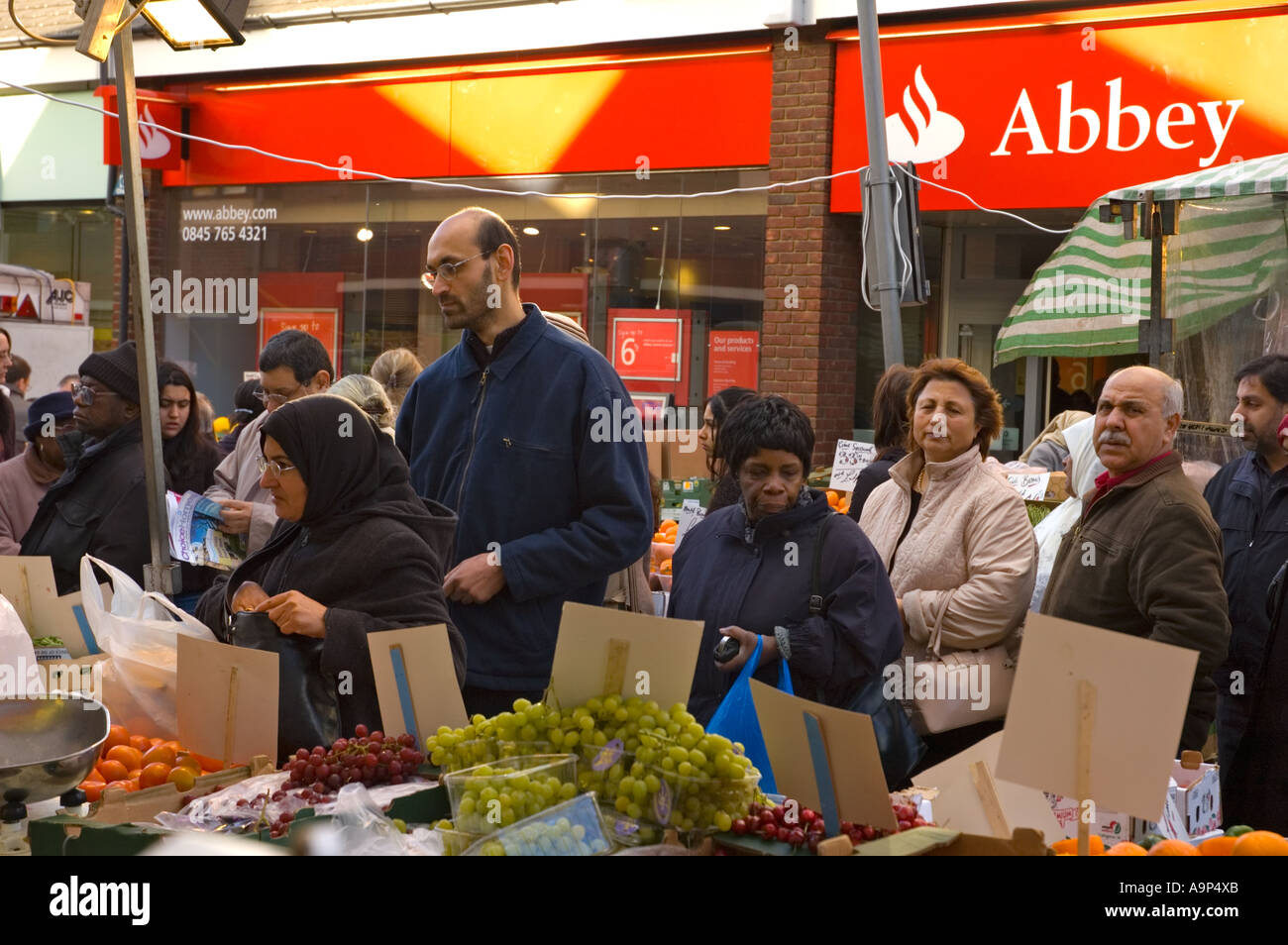 Walthamstow market east london england hi-res stock photography and ...