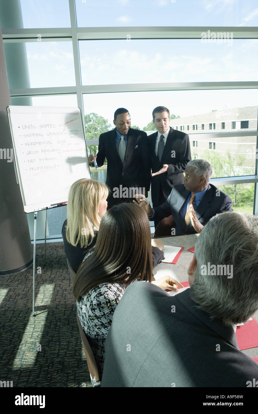 Business presentation in conference room Stock Photo - Alamy