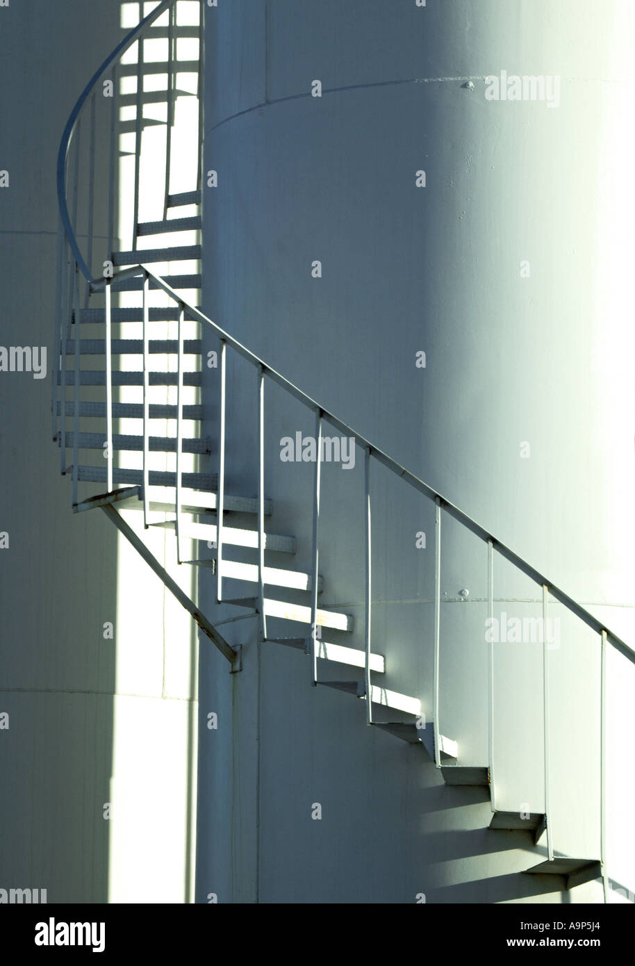 Industrial spiral staircase tanks hi-res stock photography and images ...