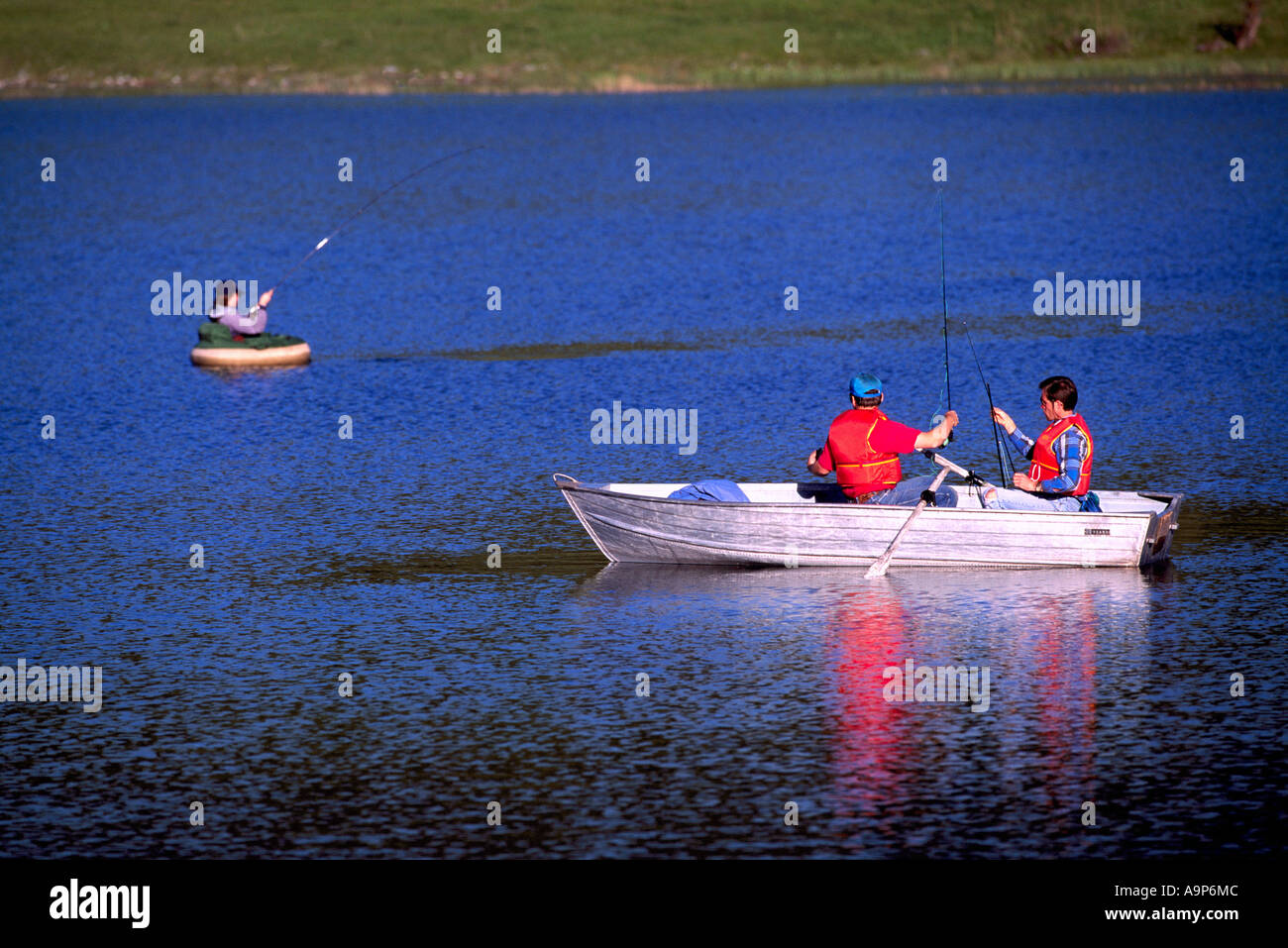 Sport Fishing in Nicola Lake near Merritt, Nicola Valley, BC, British ...