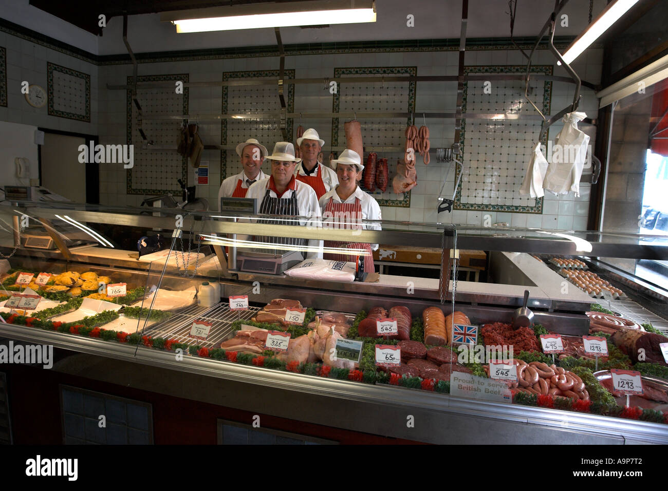 Traditional British Butcher Claytons Views Around Bowness on Windermere ...
