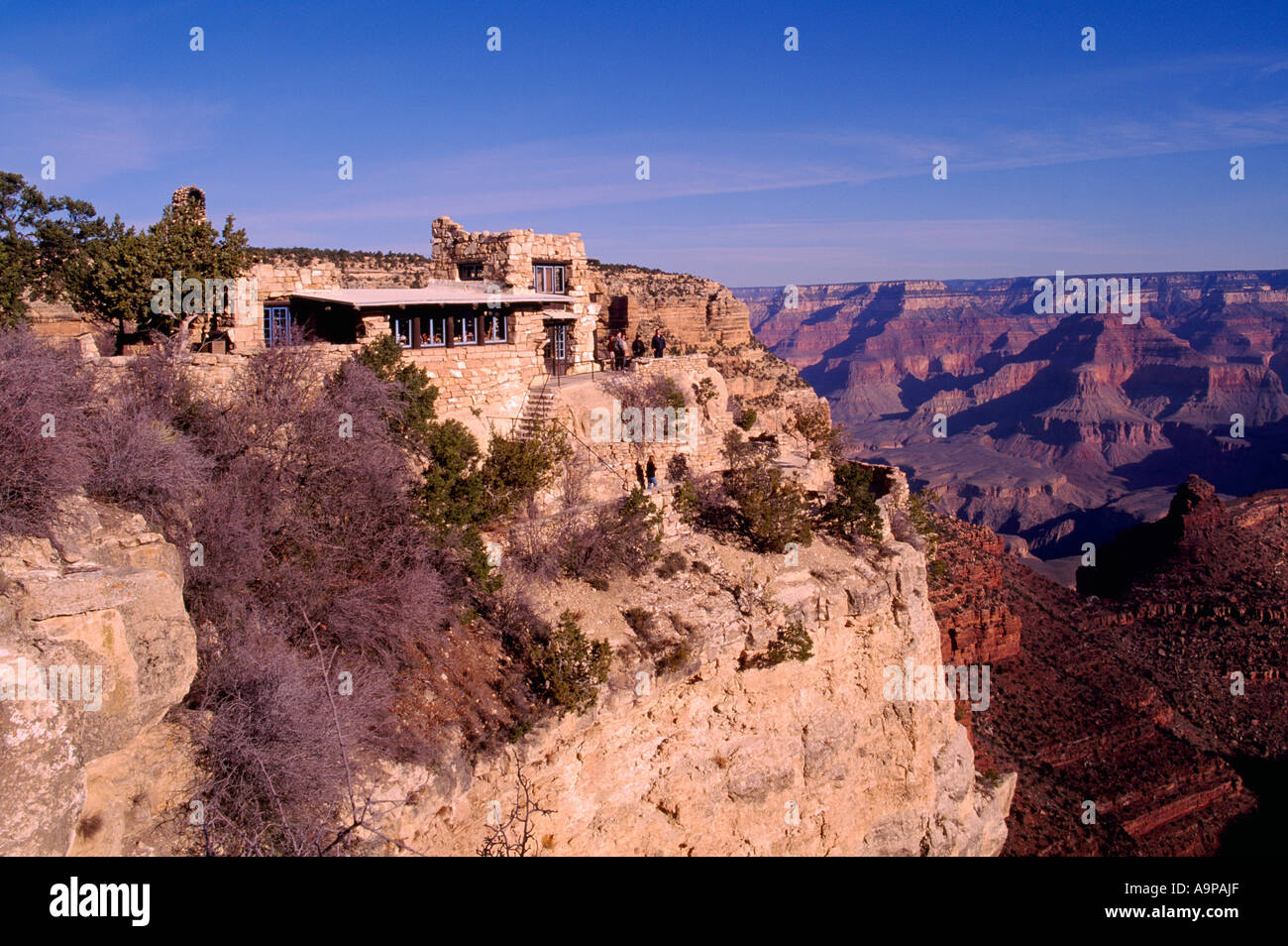 Lookout Studio Grand Canyon Stock Photos & Lookout Studio Grand Canyon ...