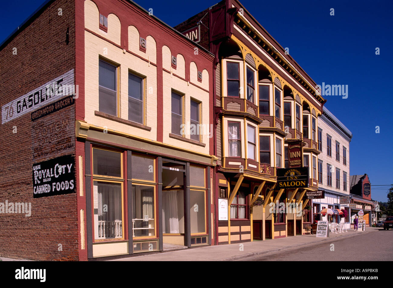 Greenwood, BC, Kootenay Boundary Region, British Columbia, Canada Stock ... Greenwood, BC, Kootenay Boundary Region, British Columbia, Canada Stock ...