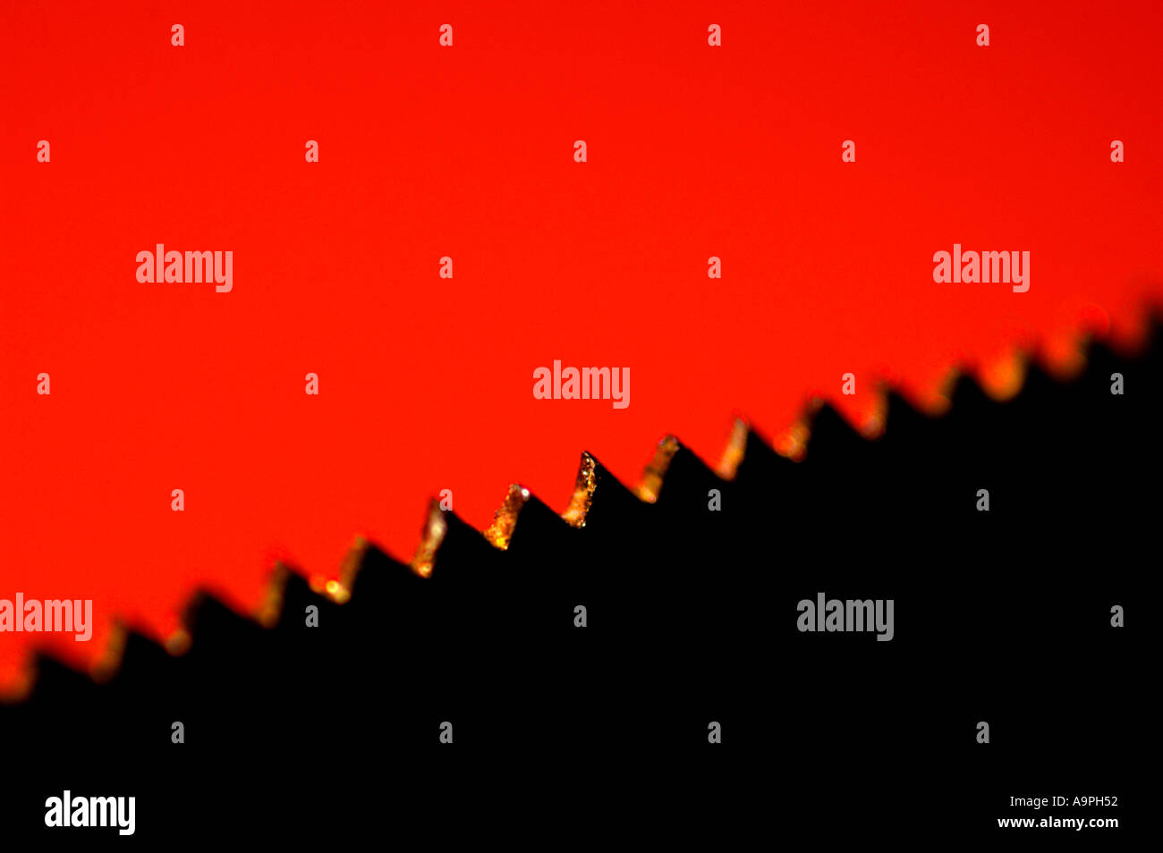 Saw teeth hi-res stock photography and images - Alamy