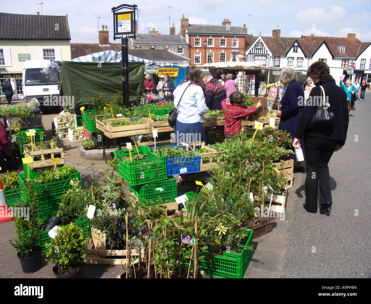 Framlingham market square hi-res stock photography and images - Alamy