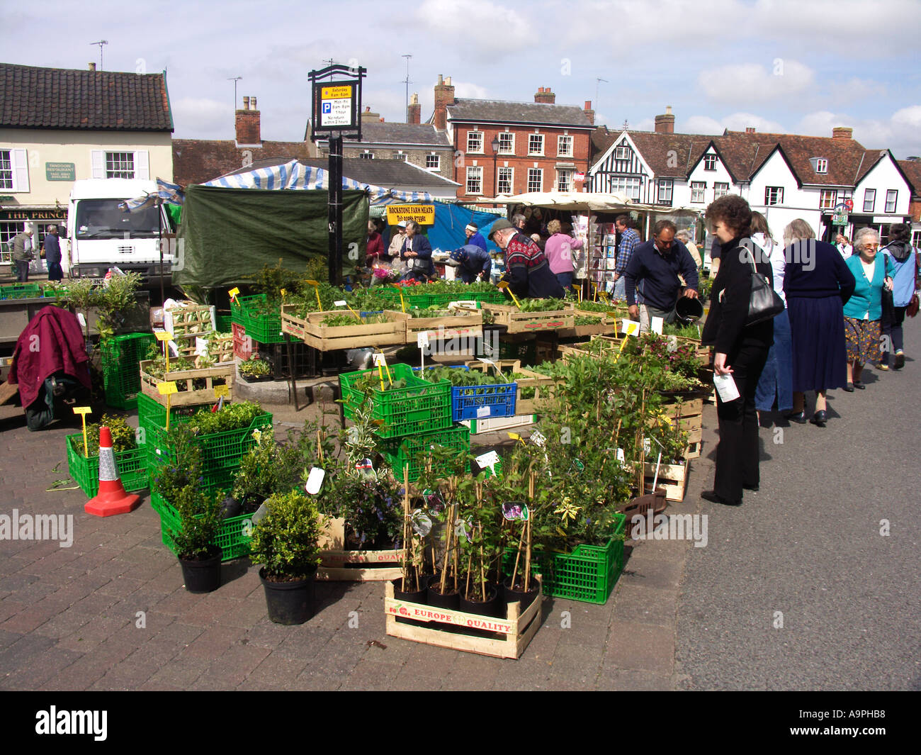 Framlingham market square hi-res stock photography and images - Alamy