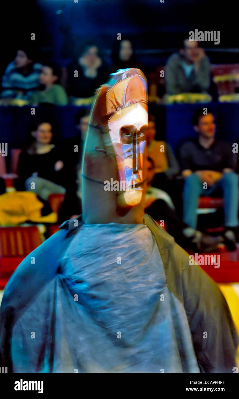 Paris France Culture "South African" Circus Performing Clown in ...