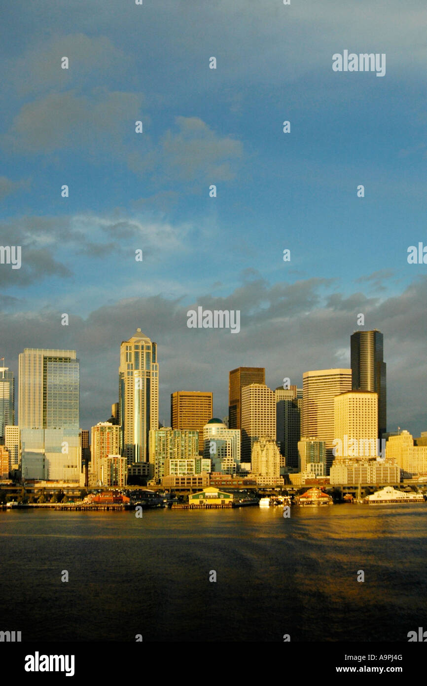 Seattle skyline, Washington Stock Photo - Alamy