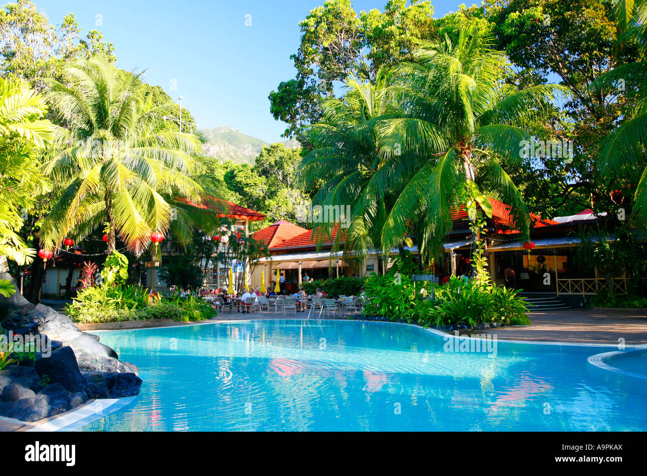 Mutiara Burau Bay resort pool, Langkawi, Malaysia Stock Photo - Alamy