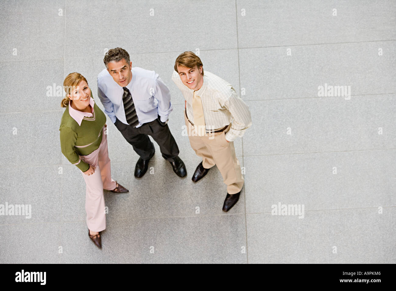 People standing looking up from above hi-res stock photography and ...