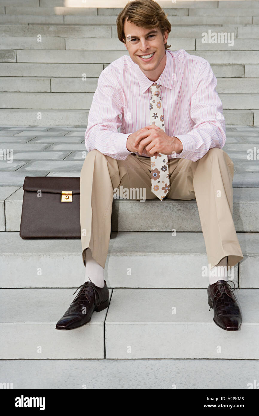 Businessman taking step hi-res stock photography and images - Alamy