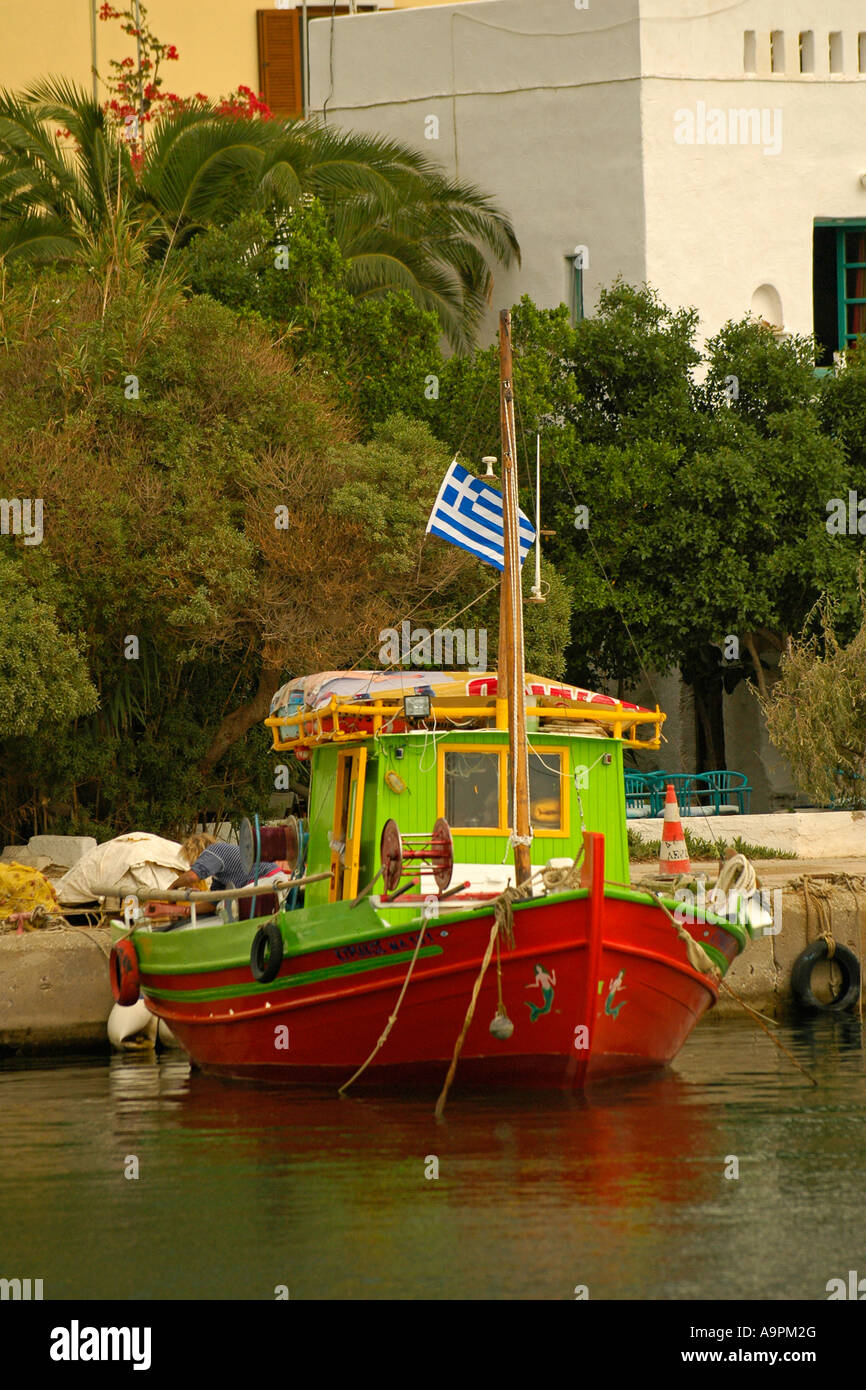 Pandeli, Leros, Dodecanese, Greece Stock Photo - Alamy