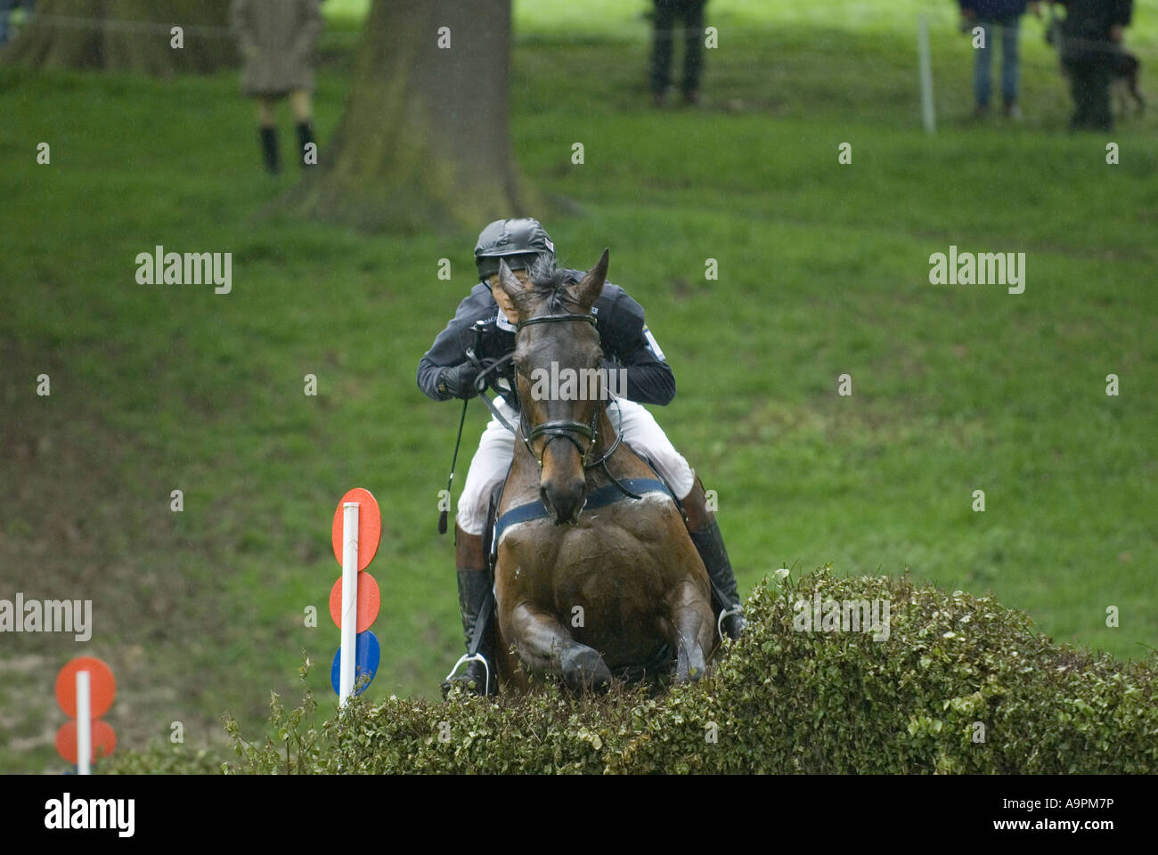 Three Day Event Rider William Fox-PittTaking part in the Cross Country ...