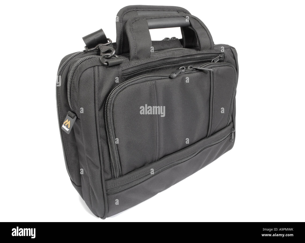 Black laptop notebook computer case Stock Photo - Alamy