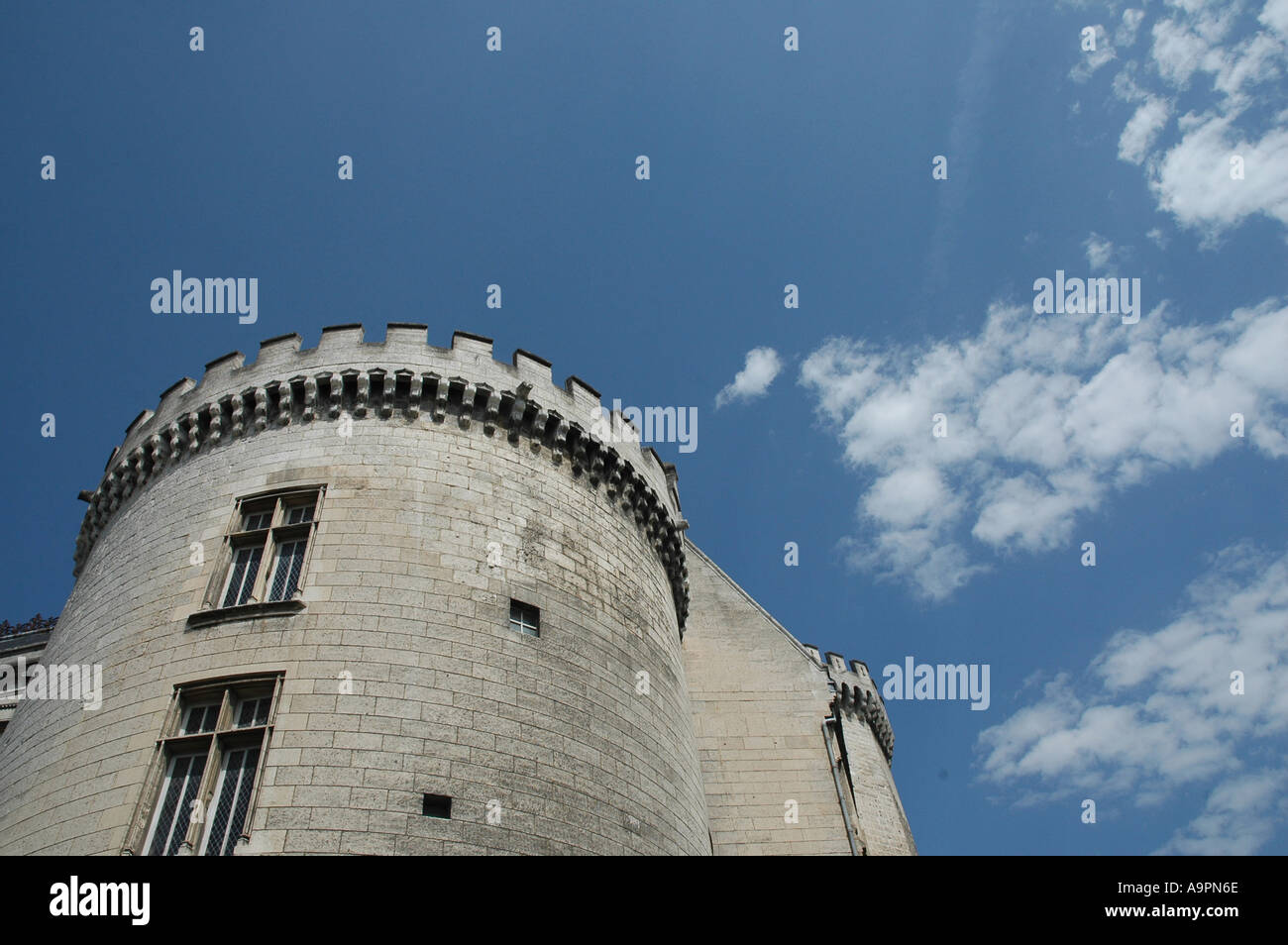 French Chateaux Tower Stock Photo - Alamy