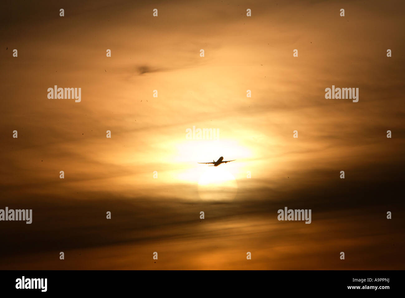 Flying planes from Schiphol airport Amsterdam North Holland Netherlands ...