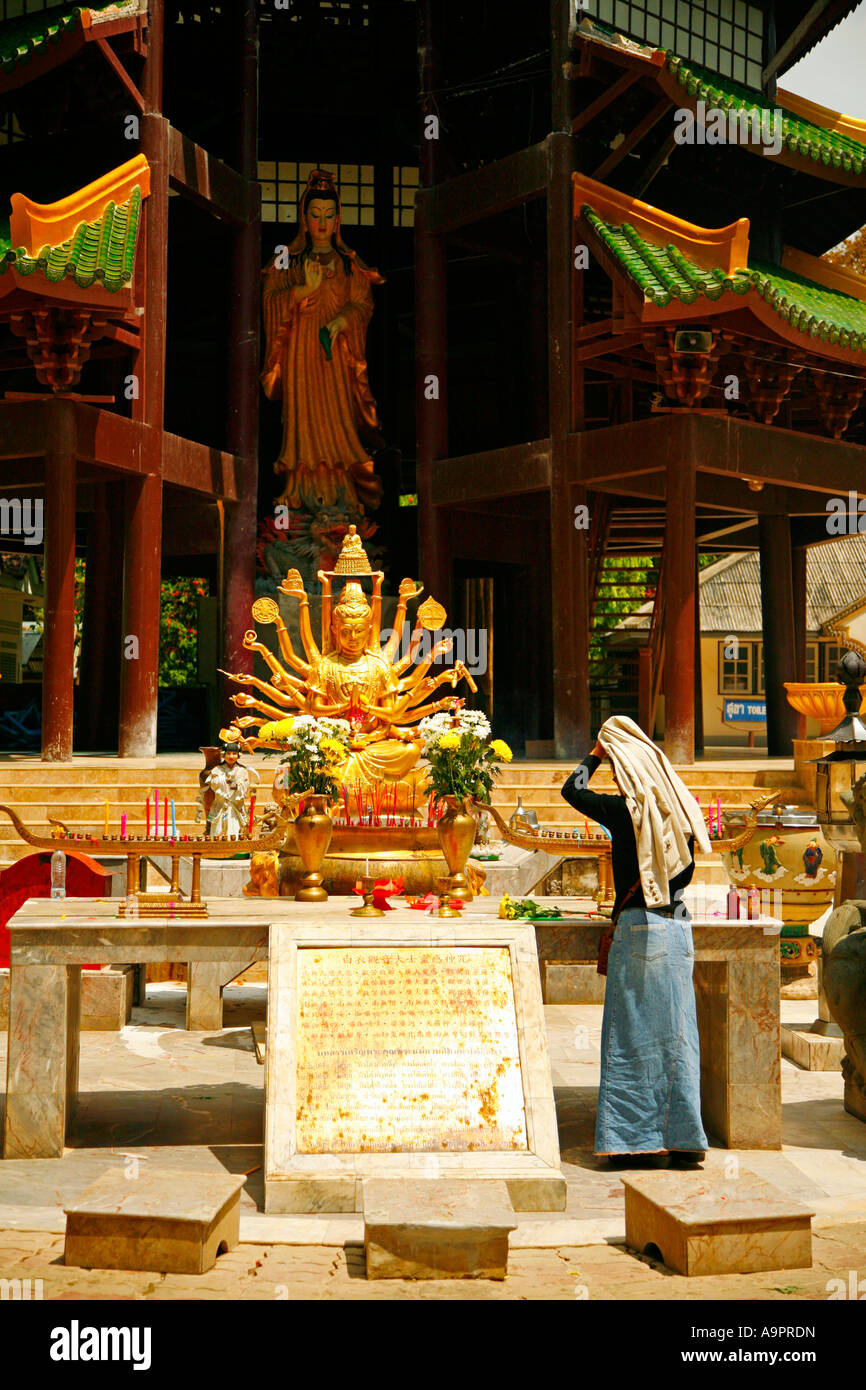 Buddhist Shrine Wat Tham Seua (Tiger Cave Temple), Krabi, Thailand ...