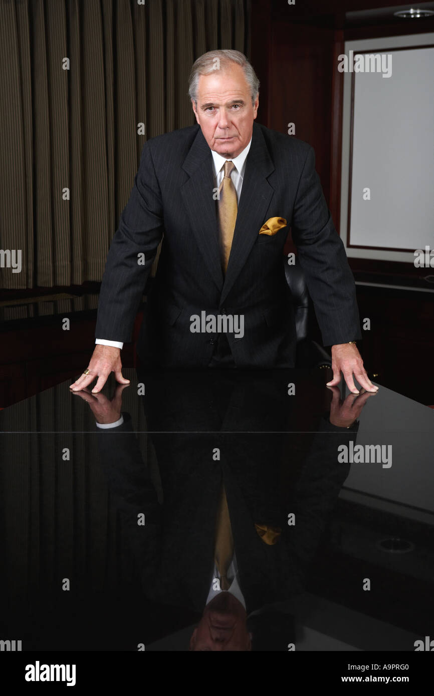 Portrait of a ceo Stock Photo - Alamy