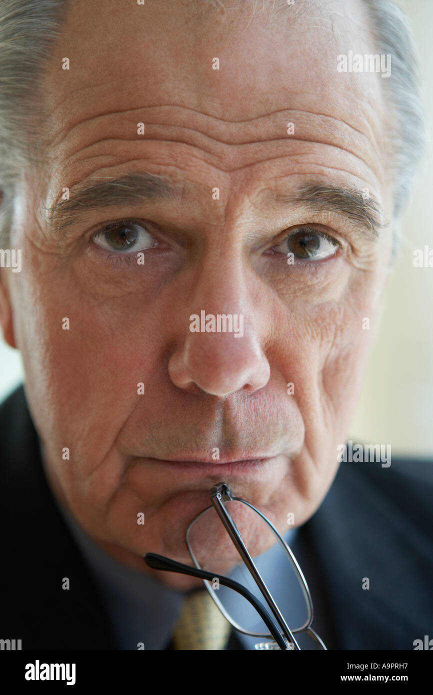 Portrait of a ceo Stock Photo - Alamy