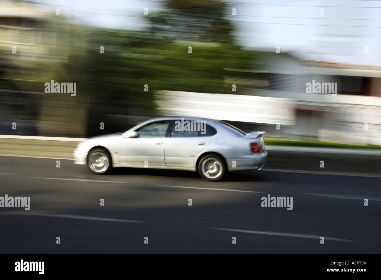 Side view of a moving car Stock Photo - Alamy