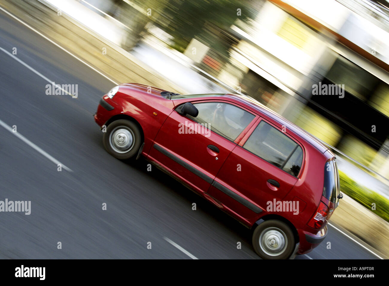 Side view of a moving car Stock Photo - Alamy