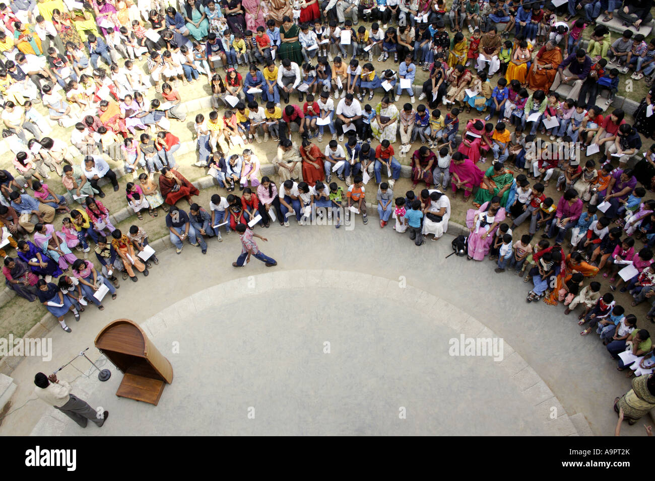 A group of kids and their parents at a school meeting Stock Photo - Alamy