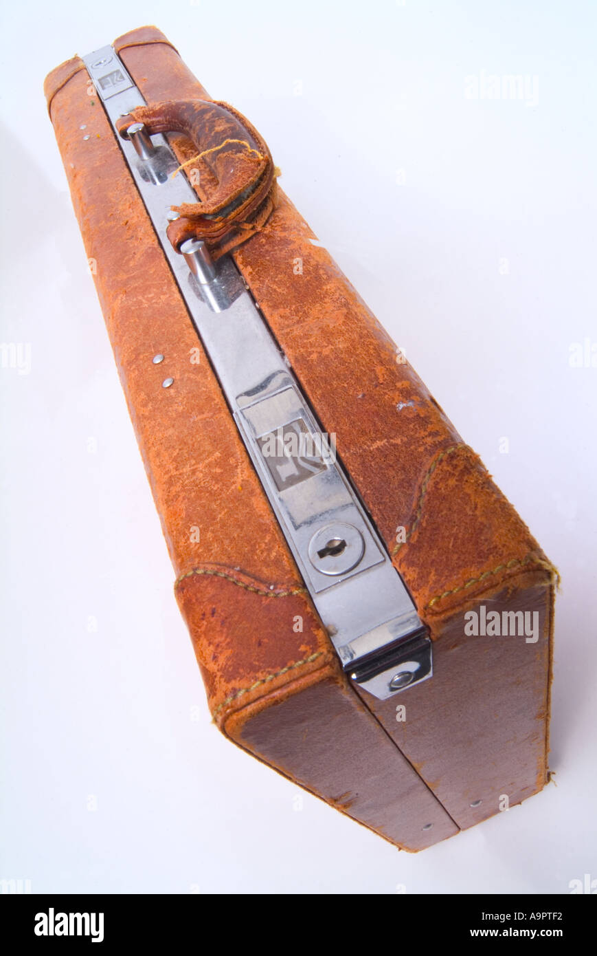 Attache case brown hi-res stock photography and images - Alamy