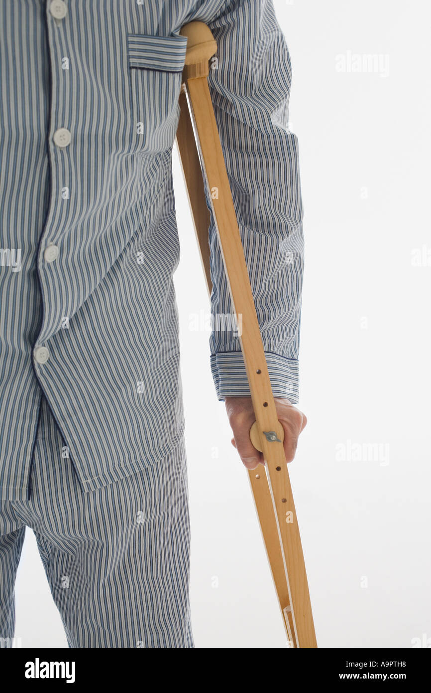Only one crutch hi-res stock photography and images - Alamy