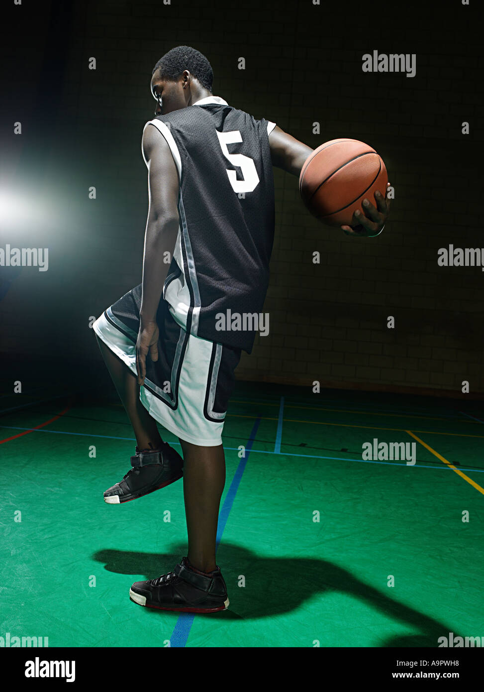 Basketball back number hi-res stock photography and images - Alamy