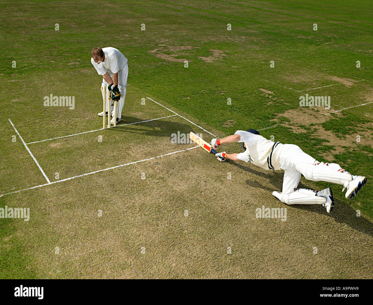 The cricketers hi-res stock photography and images - Alamy