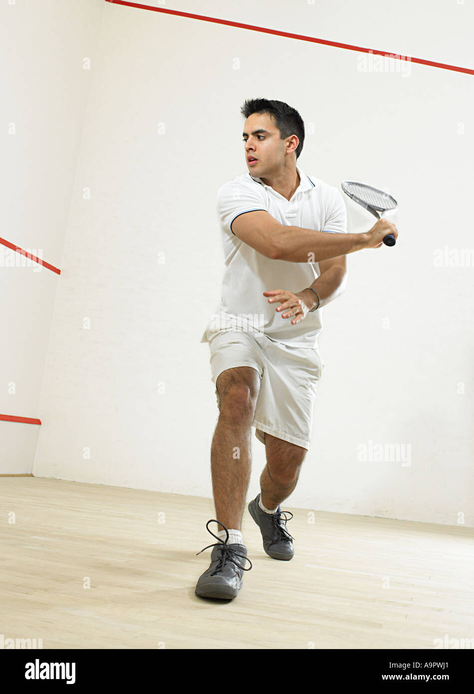 Playing squash hi-res stock photography and images - Alamy