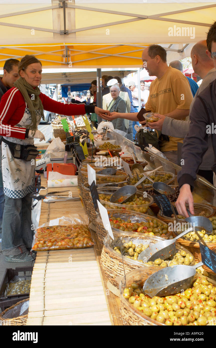 Normandy market in St Ives Cambridgeshire Stock Photo - Alamy