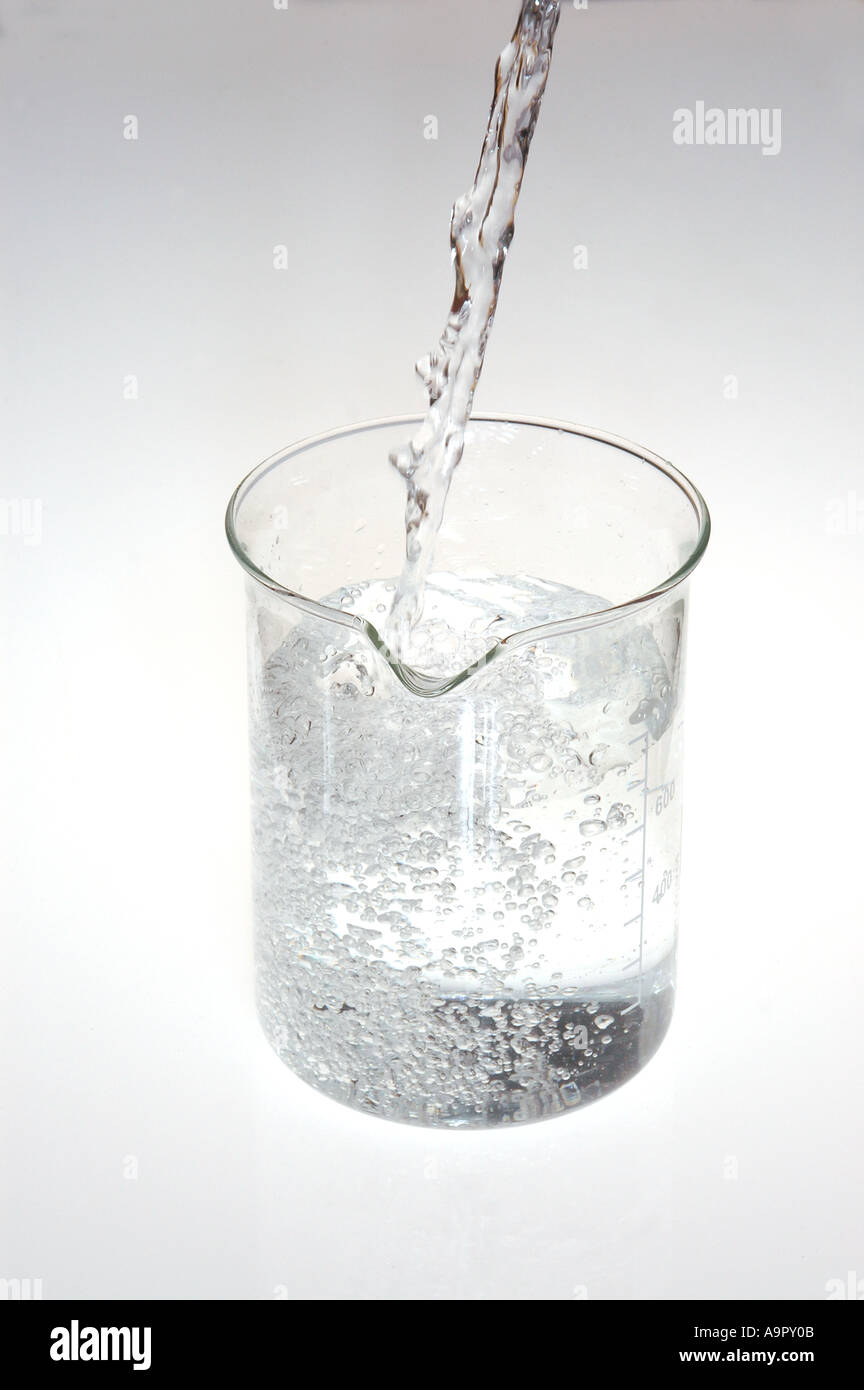 spout beaker of water Stock Photo - Alamy