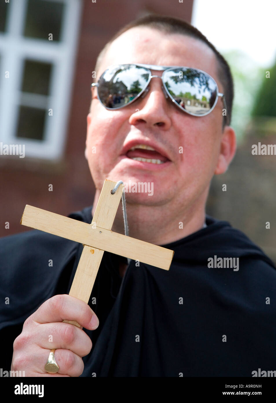 Priest exorcism hi-res stock photography and images - Alamy