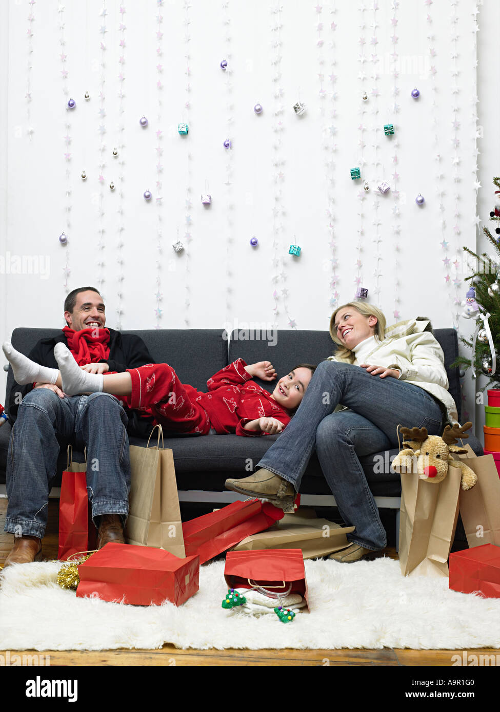 Man exhausted looking after woman hi-res stock photography and images ...