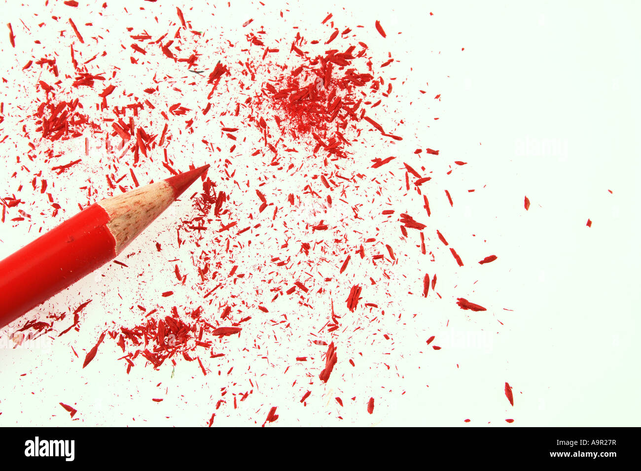 A red colour pencil Stock Photo - Alamy