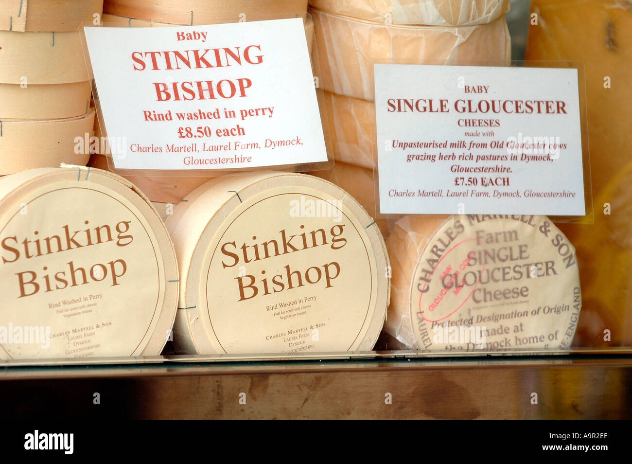 Stinking Bishop a soft washed-rind cheese produced by Charles Martell ...