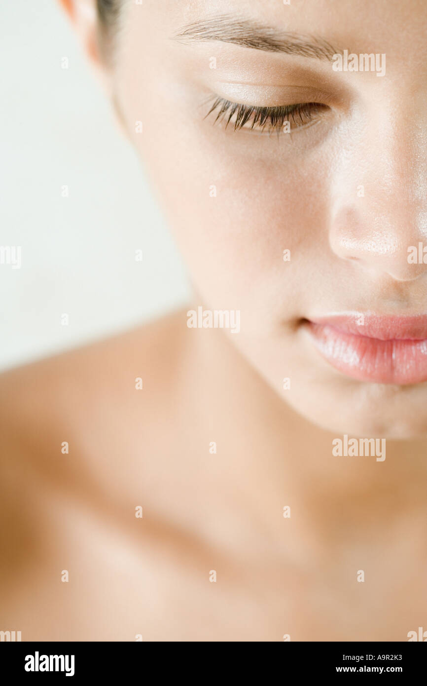 Girl looking sad Stock Photo - Alamy