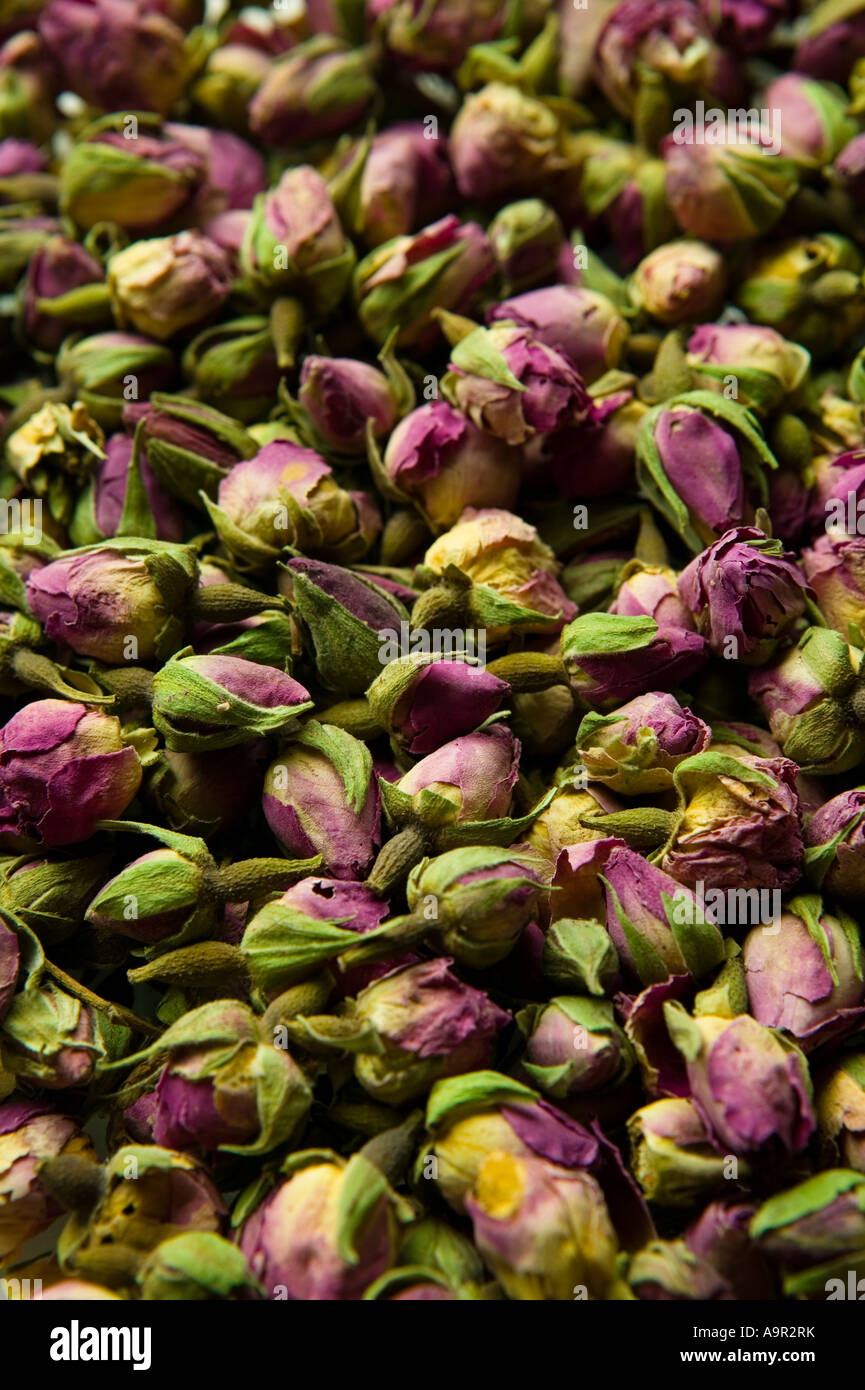 Dried Rose Buds Stock Photo - Alamy