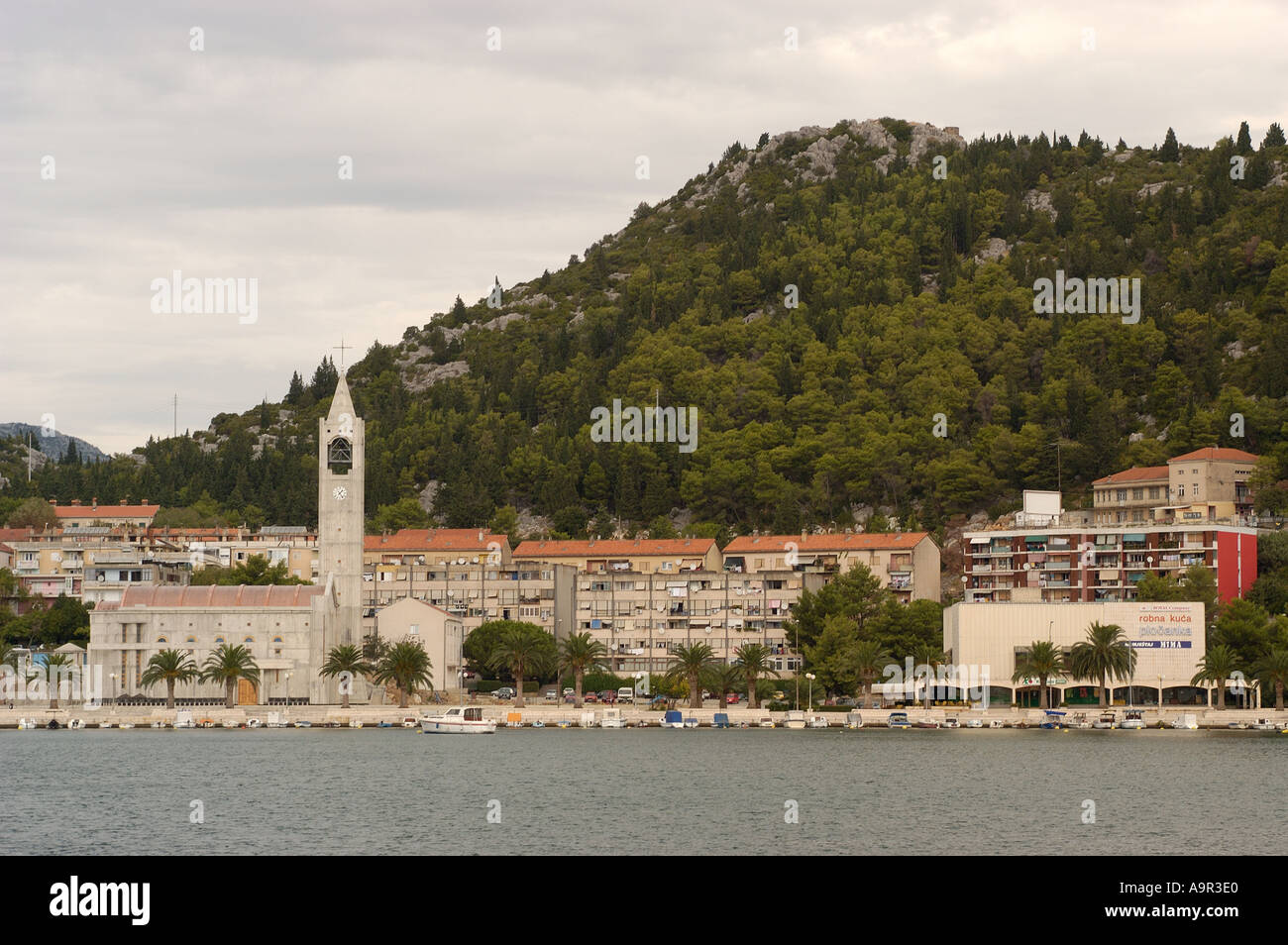 Industrial port of Ploce Croatia Stock Photo - Alamy