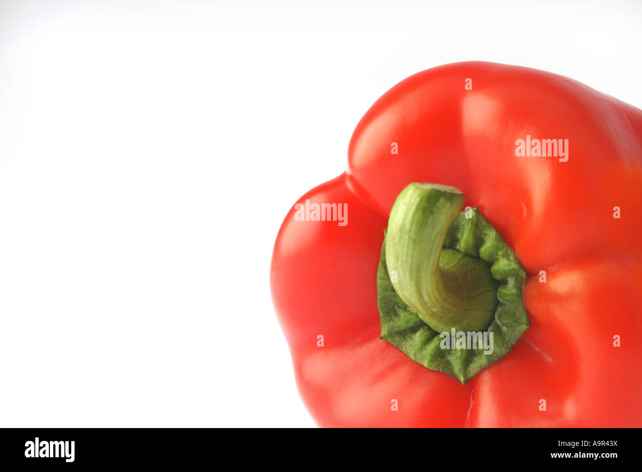 Extreme close up of a capsicum Stock Photo - Alamy