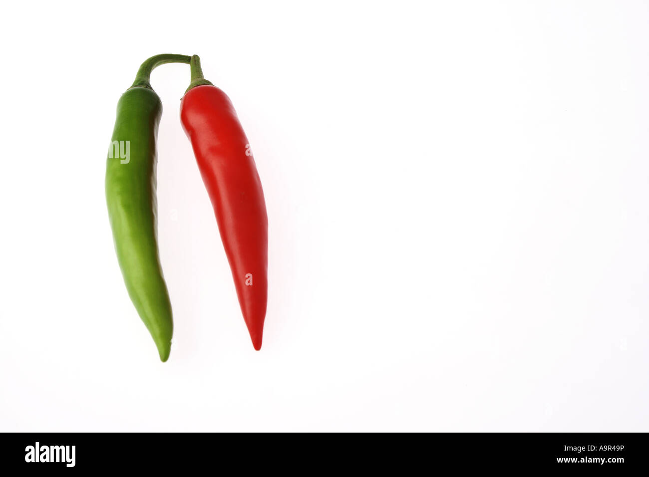 Chilli different Cut Out Stock Images & Pictures - Alamy