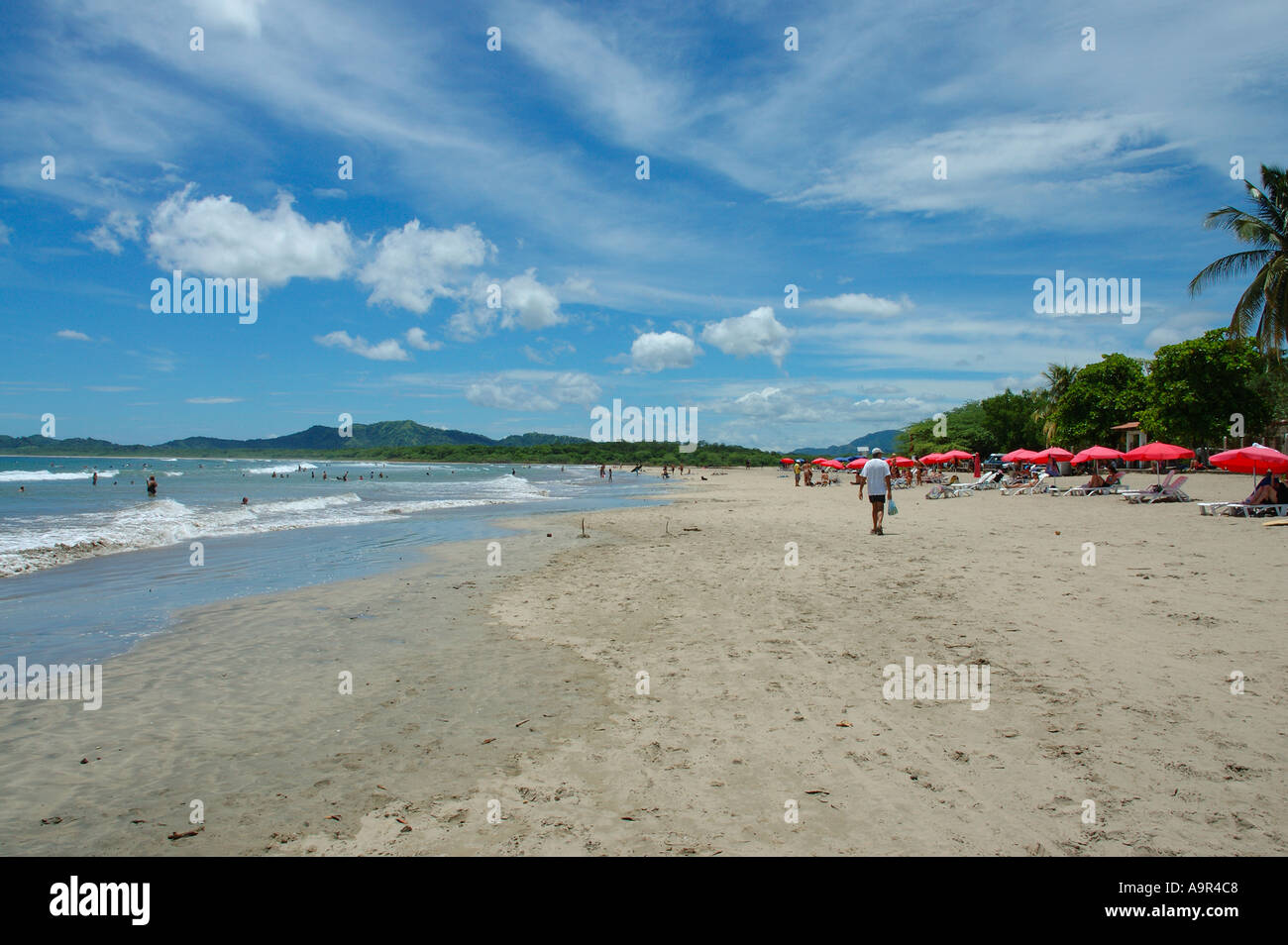 Tamarindo beach Costa Rica Stock Photo - Alamy