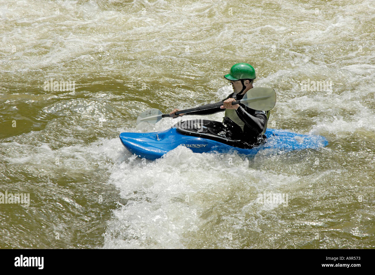 Kayaking on the Oconee River in southern Tennessee Stock Photo - Alamy