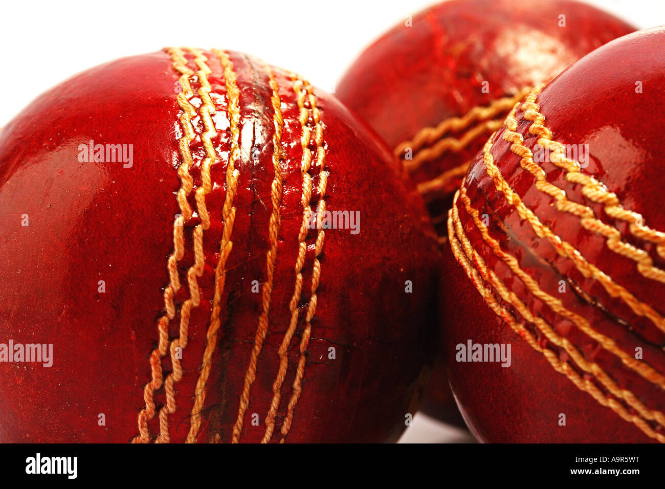 Close up of a cricket balls Stock Photo - Alamy
