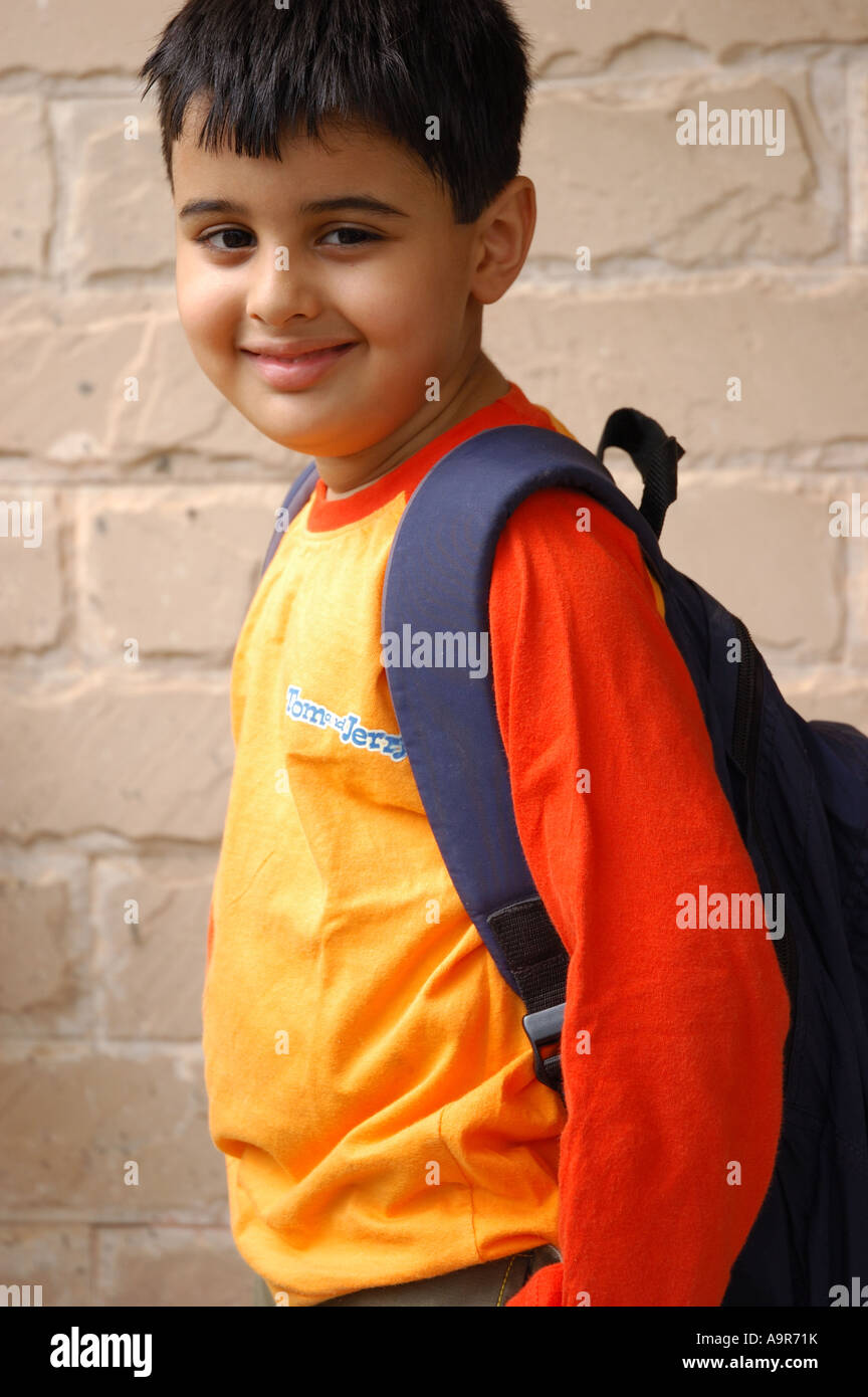 Portrait of a cute boy Stock Photo - Alamy