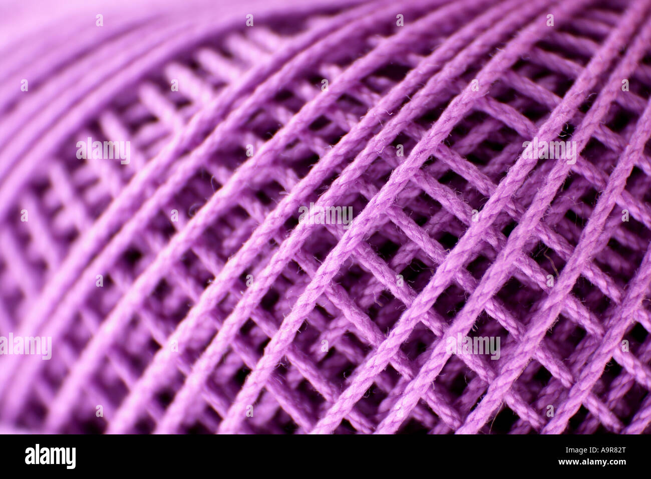 Extreme Close up of a thread spool Stock Photo - Alamy
