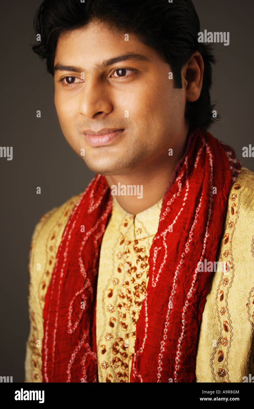Waist up of a male model Stock Photo - Alamy