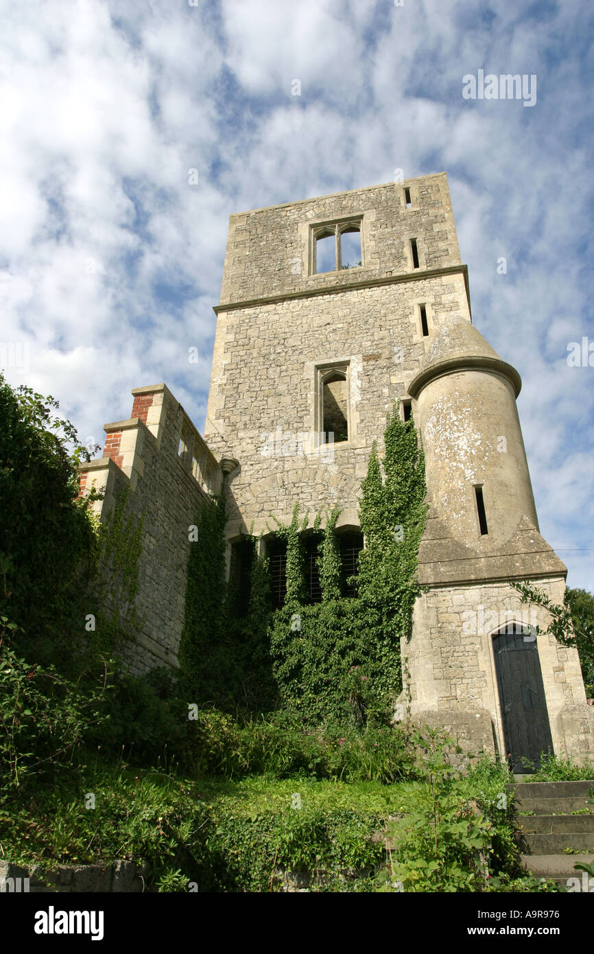 The ruins of Blunsdon House destroyed by fire around the turn of the ...